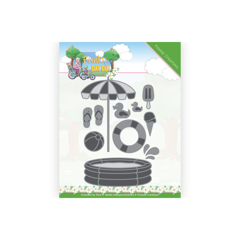 Yvonne Creations - Funky Nanna And Grandpa - Camper - YCD10160