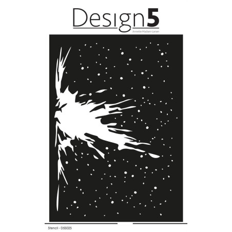 Design5 - Stencil - Splat & Dots