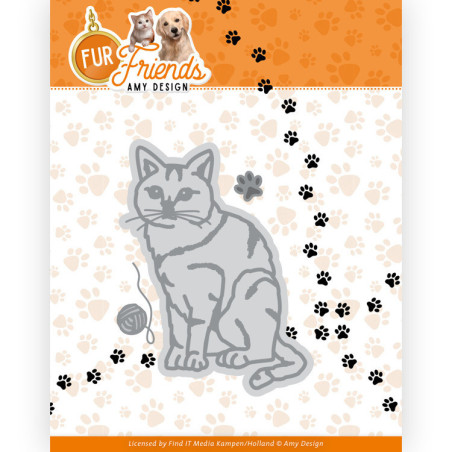Amy Design - Fur Friends - Cat - ADD10286