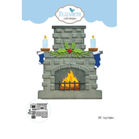 Elizabeth Craft Designs - Cute & Whimsical - Cozy Fireplace