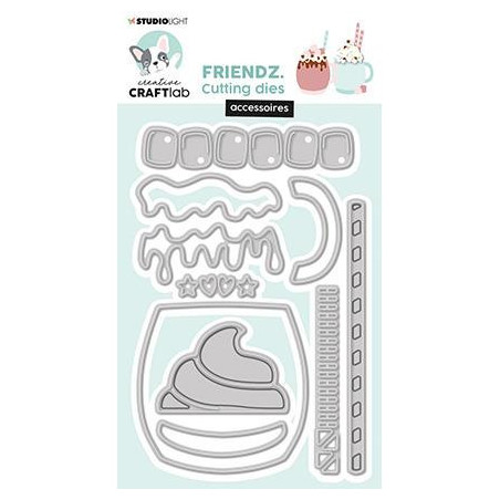 Studio Light - Friendz - Choco Accessories - CCL-FR-CD431