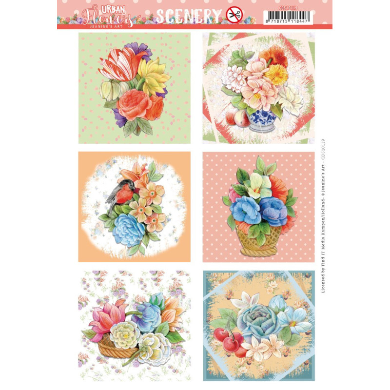 Pushout - Jeanine's Art - Scenery - Urban Flowers - Wild Rose Square ...