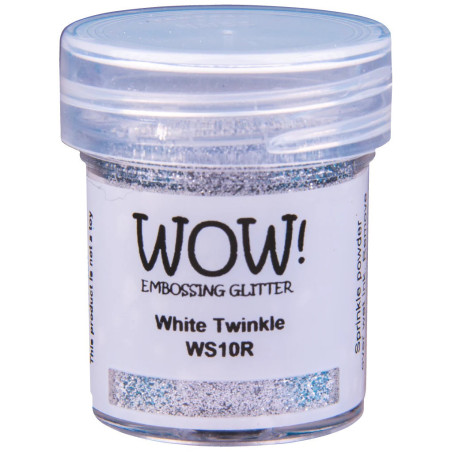 WOW! - Embossing Powder - Embossing Glitters - White Twinkle - Regular