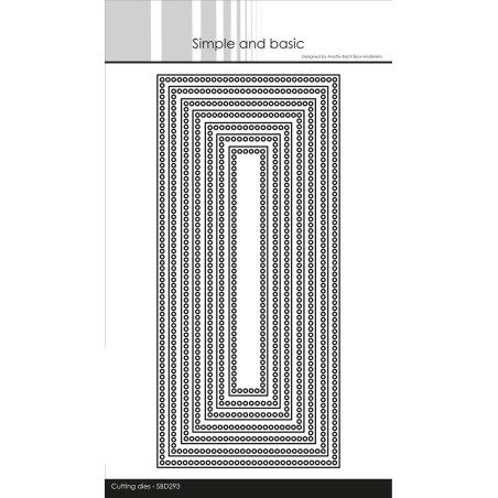 Simple And Basic - Circle Edges Slimcard - SBD293
