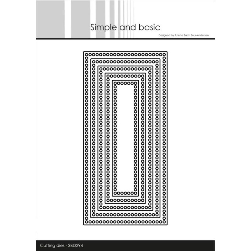 Simple And Basic - Circle Edges Mini Slim - SBD294