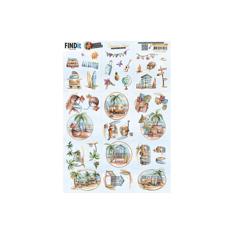 Yvonne Creations - Summer Vibes - Mini - CD12019