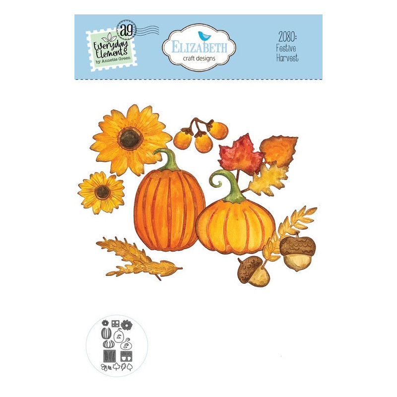 Elizabeth Craft Designs - Everyday Elements - Festive Harvest