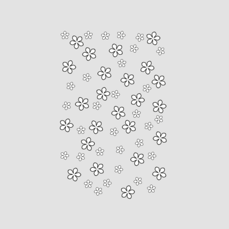 Design5 - Stempel - Effekt Med Blomster - D500176C