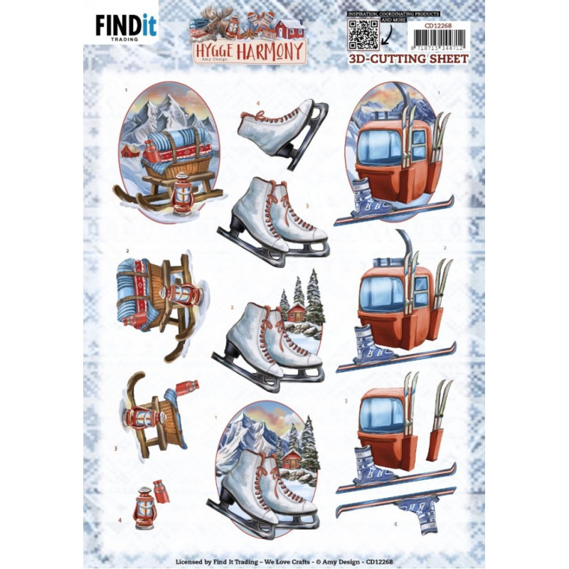 Amy Design - Hygge Harmony - Winter Sports - CD12268
