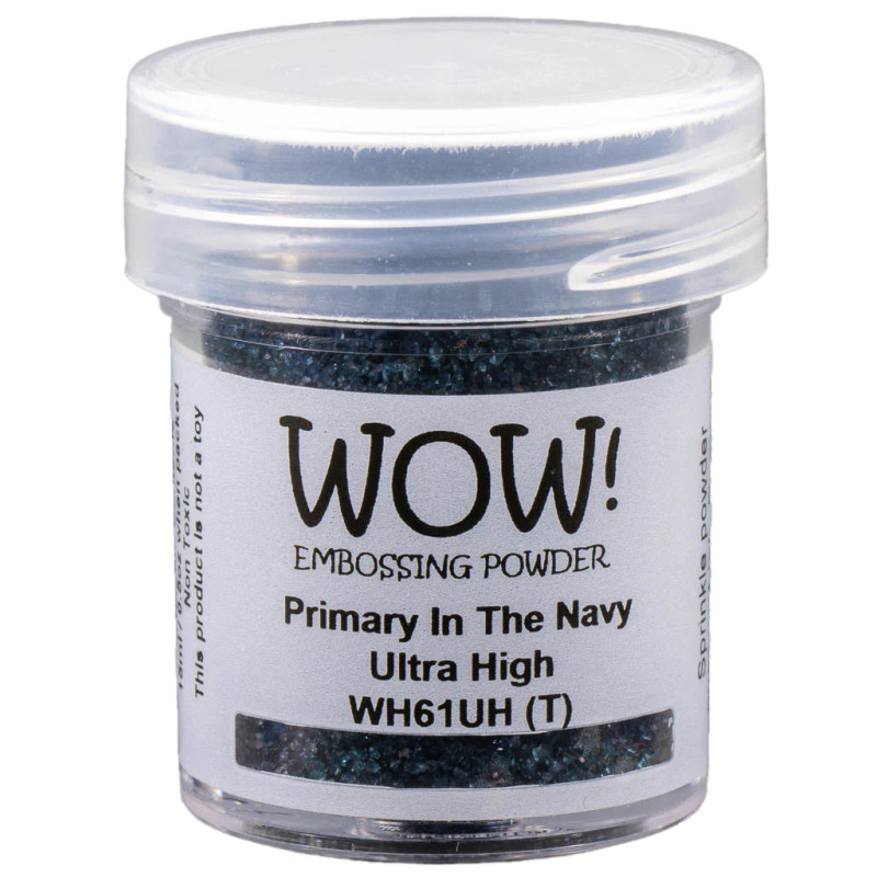 WOW! - Embossing Powder - Primaries - Primary In The Navy - Ultra High