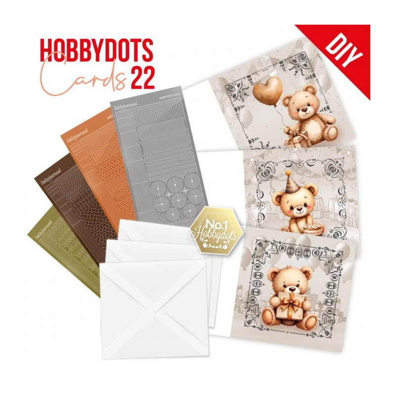 Dot And Do Cards 22 - Teddy