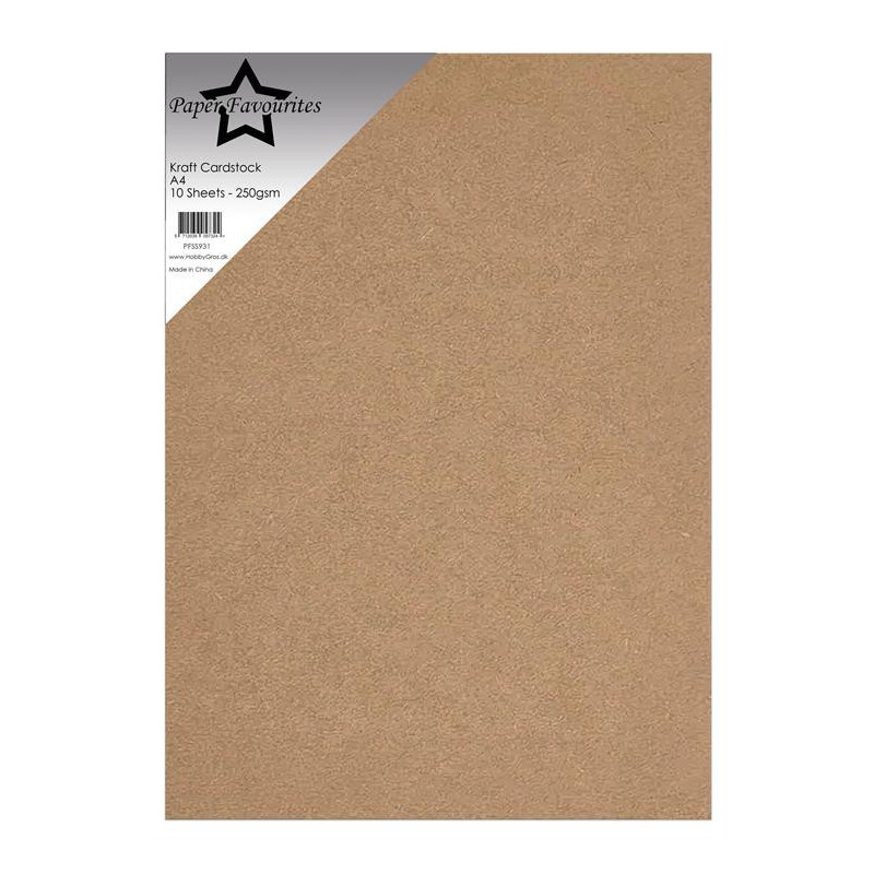 Paper Favouritess - Kraft Cardstock A4