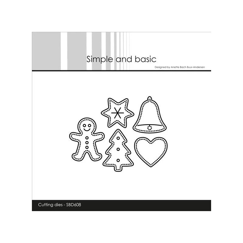 Simple And Basic - Christmas Cookies - SBD608